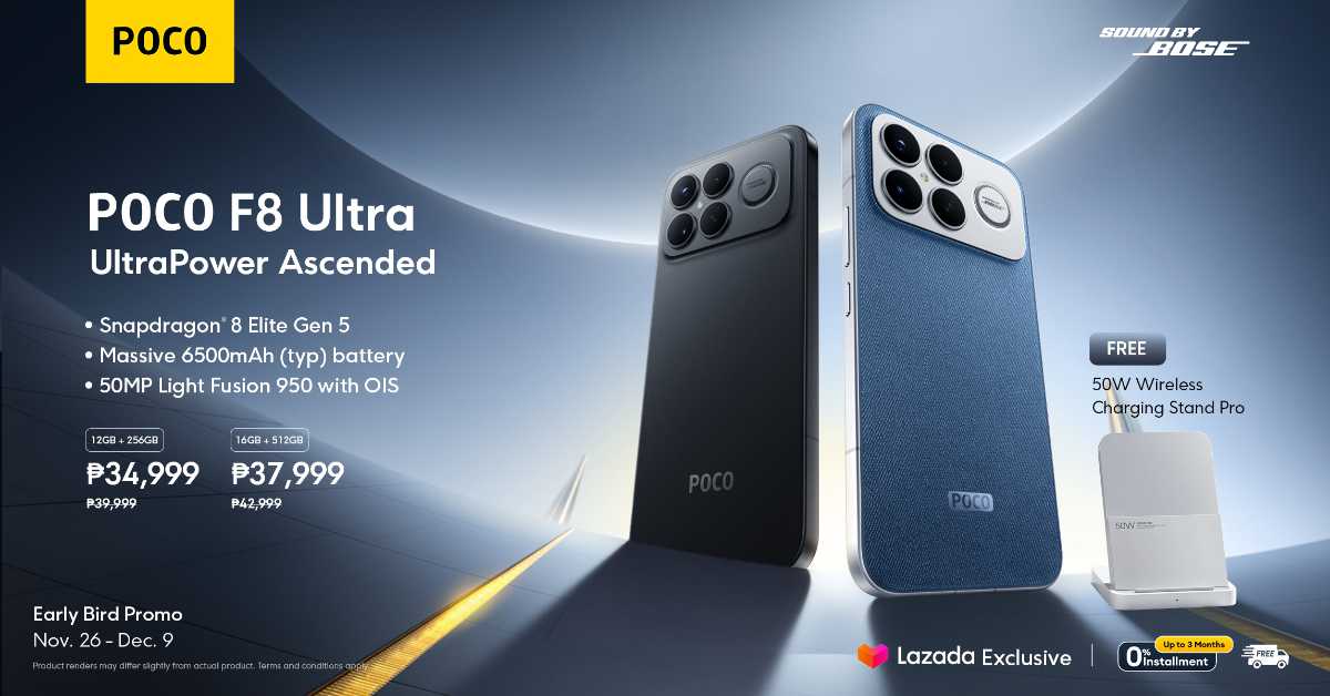 POCO F8 Pro and F8 Ultra debut in the Philippines, price revealed ...