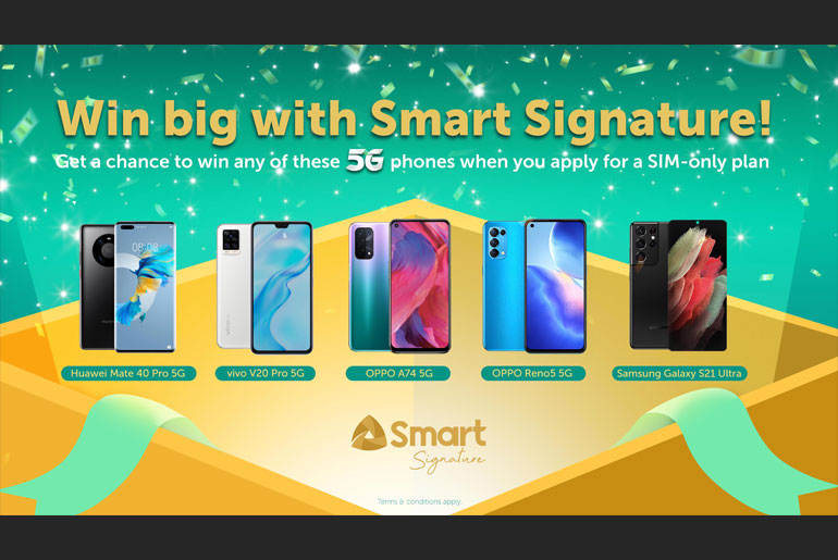Get a chance to win 5G phones with Smart Signature promo - Technobaboy