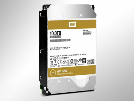 WD Gold Hard Drives Now up to 10TB